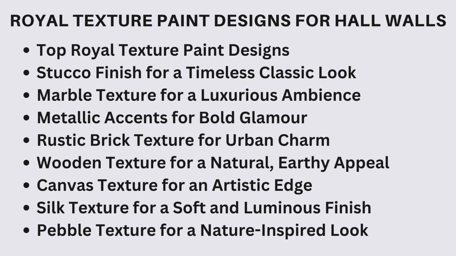 Royal Texture Paint Designs for Hall Walls - Lemon Interiors