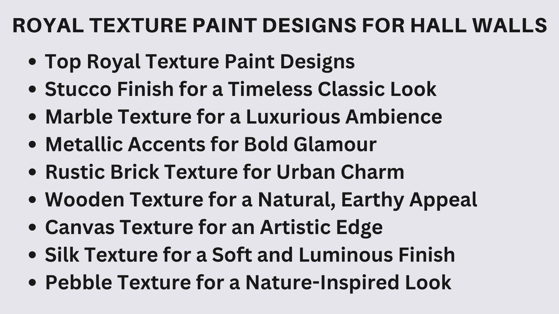 Royal Texture Paint Designs for Hall Walls - Lemon Interiors